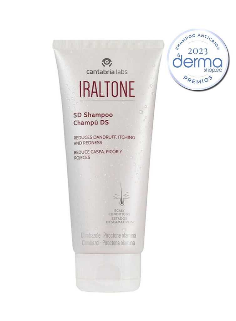 Iraltone Shampoo DS Anti-Caspa de 200 ml | Dermashop